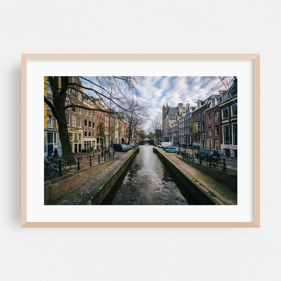 Amsterdam The Netherlands Wall Art City Architecture Home Decor Bridge ...