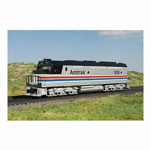 Amtrak O Scale Model Train Set With Engine With Three 60ft Coaches ...