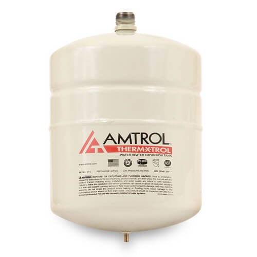 Amtrol ST-5 Expansion Tank, 2 Gallons, 8" Diameter, 12-5/6" Height, 5 lbs, White - Walmart.com