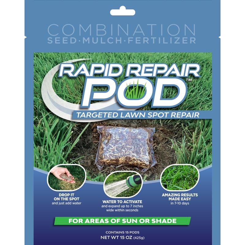 Rapid Repair Pods 12-Pack 7 In./Pod Grass Patch & Repair 300017 ...