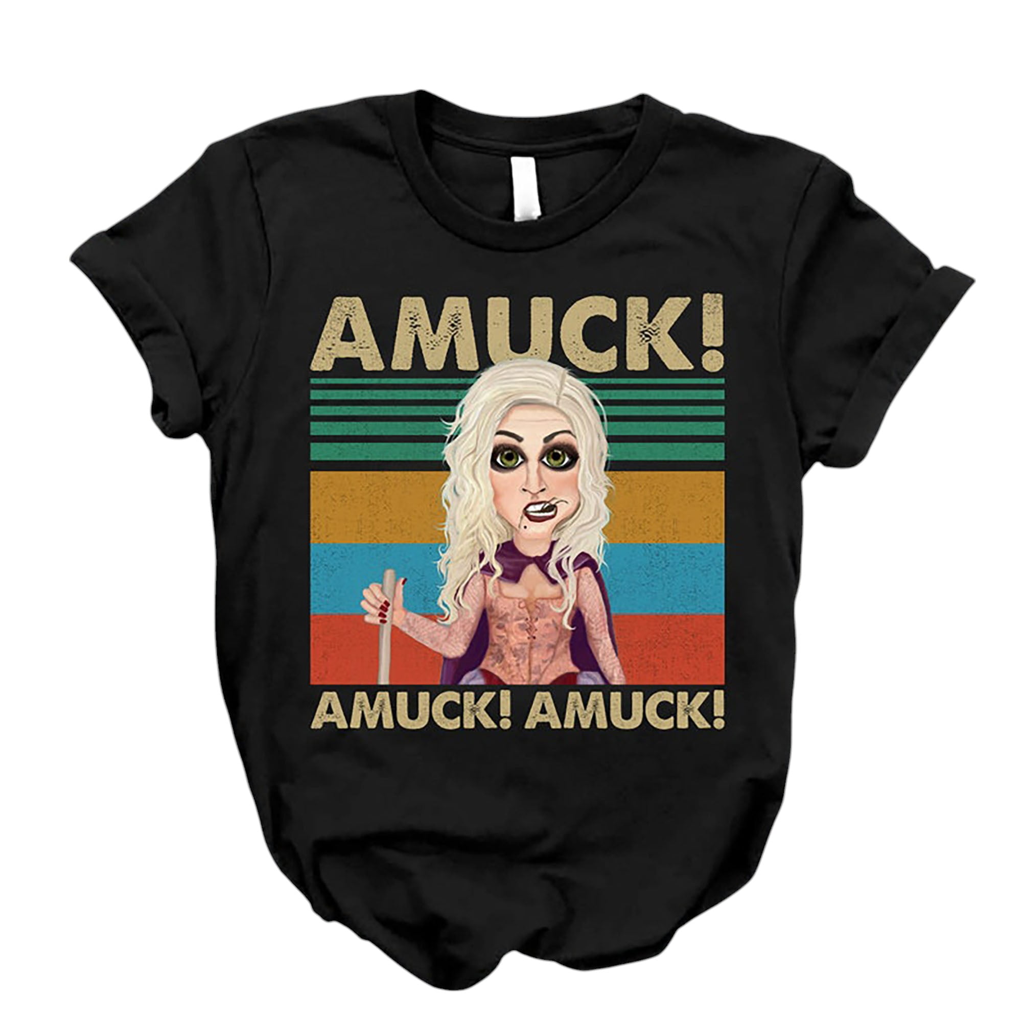 Amuck! Amuck! Amuck! Sarah Sanderson Witch Halloween Retro Vintage ...