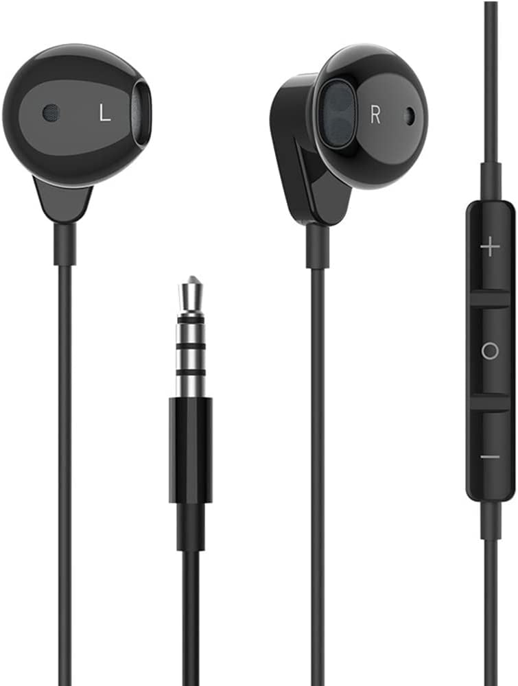 Kamon Wired Earbuds with Mic, in-Ear Earphones Headphones, HiFi Stereo ...