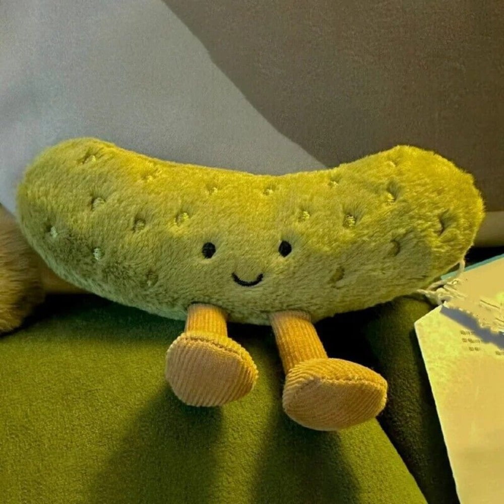 Amusable Pickle Soft Plush Toy For Kids And Adults Fun Collectibles ...