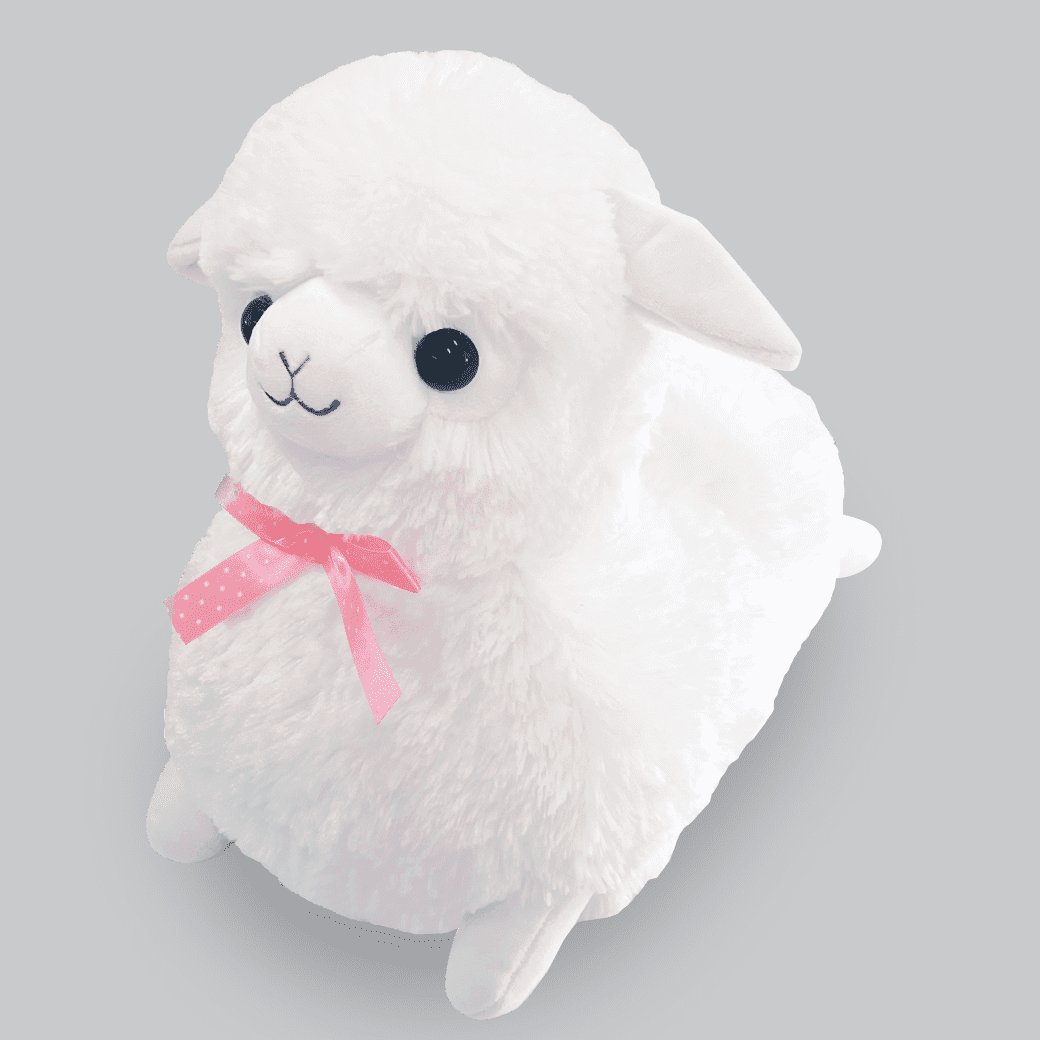 Amuse Plushie: Baby Alpacasso Shiro-chan Tissue Cover Plush - Walmart.com