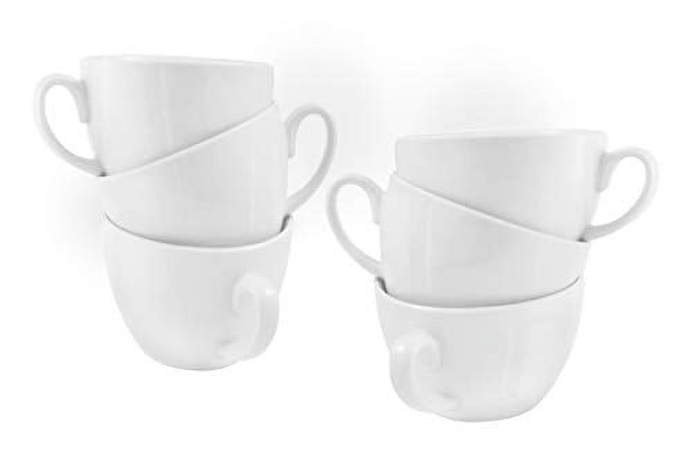 Amuse- Professional Barista Cozy Cappuccino Mug- Set of 6- 10 oz ...