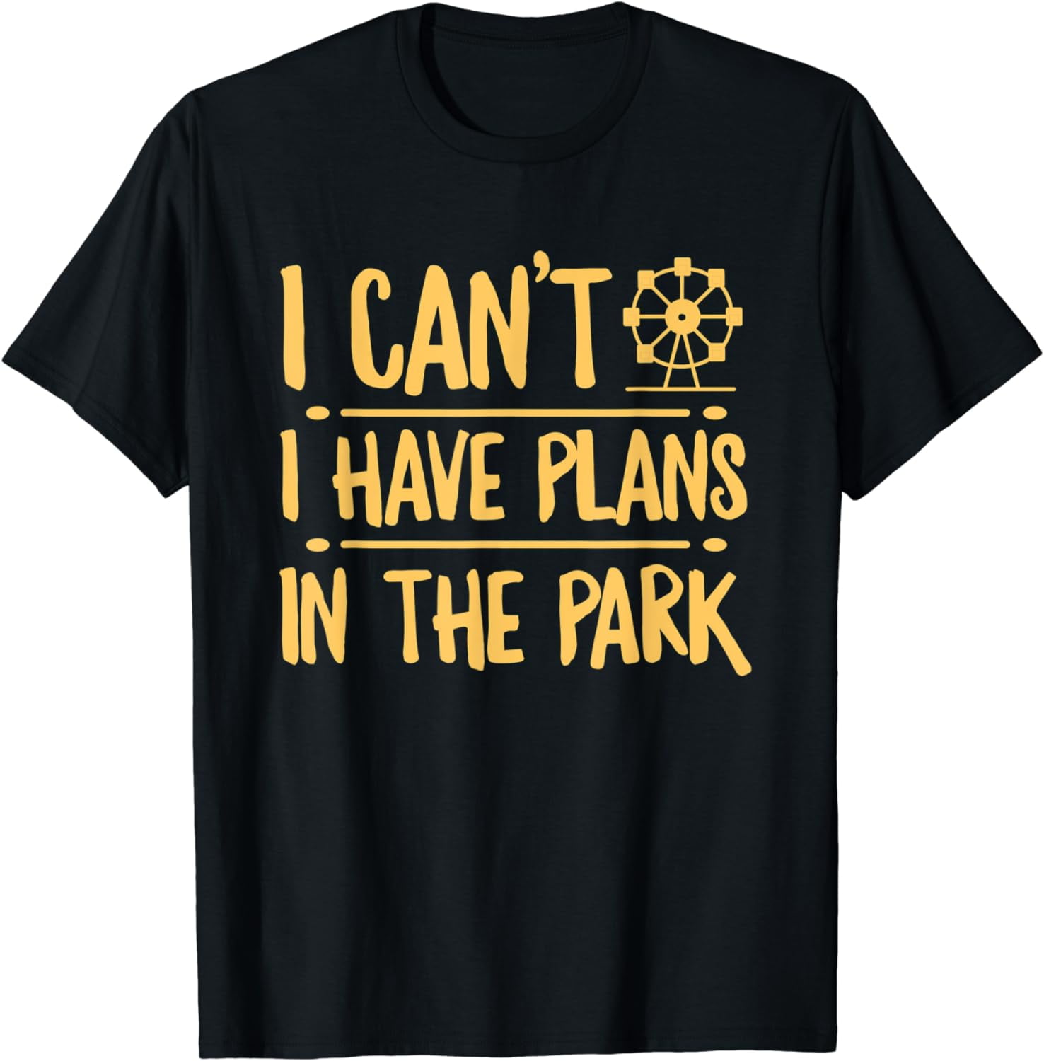 Amusement Park Design for a Roller Coaster Fan T-Shirt - Walmart.com