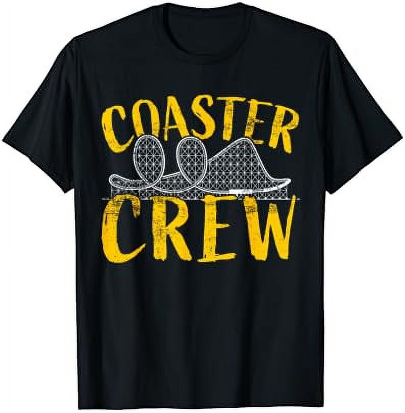 Amusement Park I Rollercoaster Crew I Roller Coaster Crew T-Shirt ...