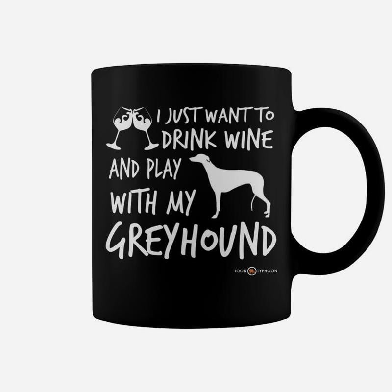 Amusing Greyhound Drink Wine Coffee Mug - Walmart.com