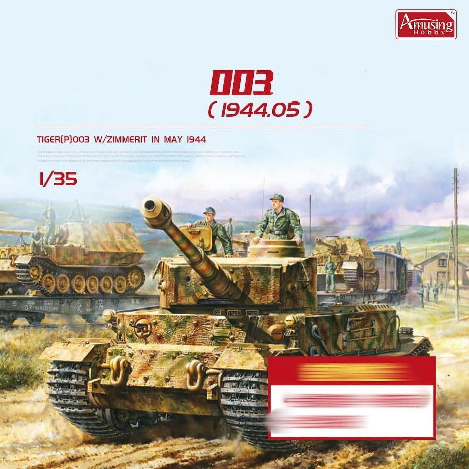 Amusing Hobby 1/35 scale assembled tank model kit 35A059 ...