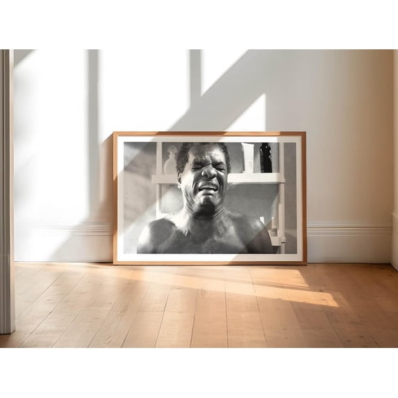 Amusing Movie Scene Dad Poster Creative Bathroom Wall Art Unframed ...
