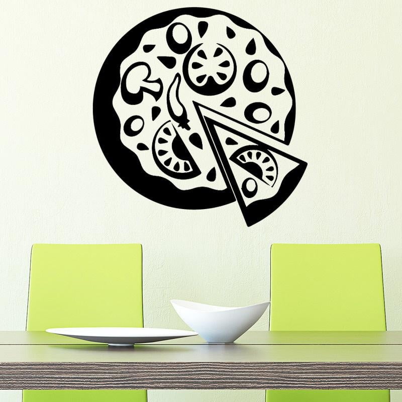 Amusing Pizza Home Decor Modern Acrylic Decoration For Living Room Kids ...