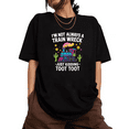 Amusing Train Graphic Tee, Tops Has Centered "I'M NOT ALWAYS A TRAIN ...