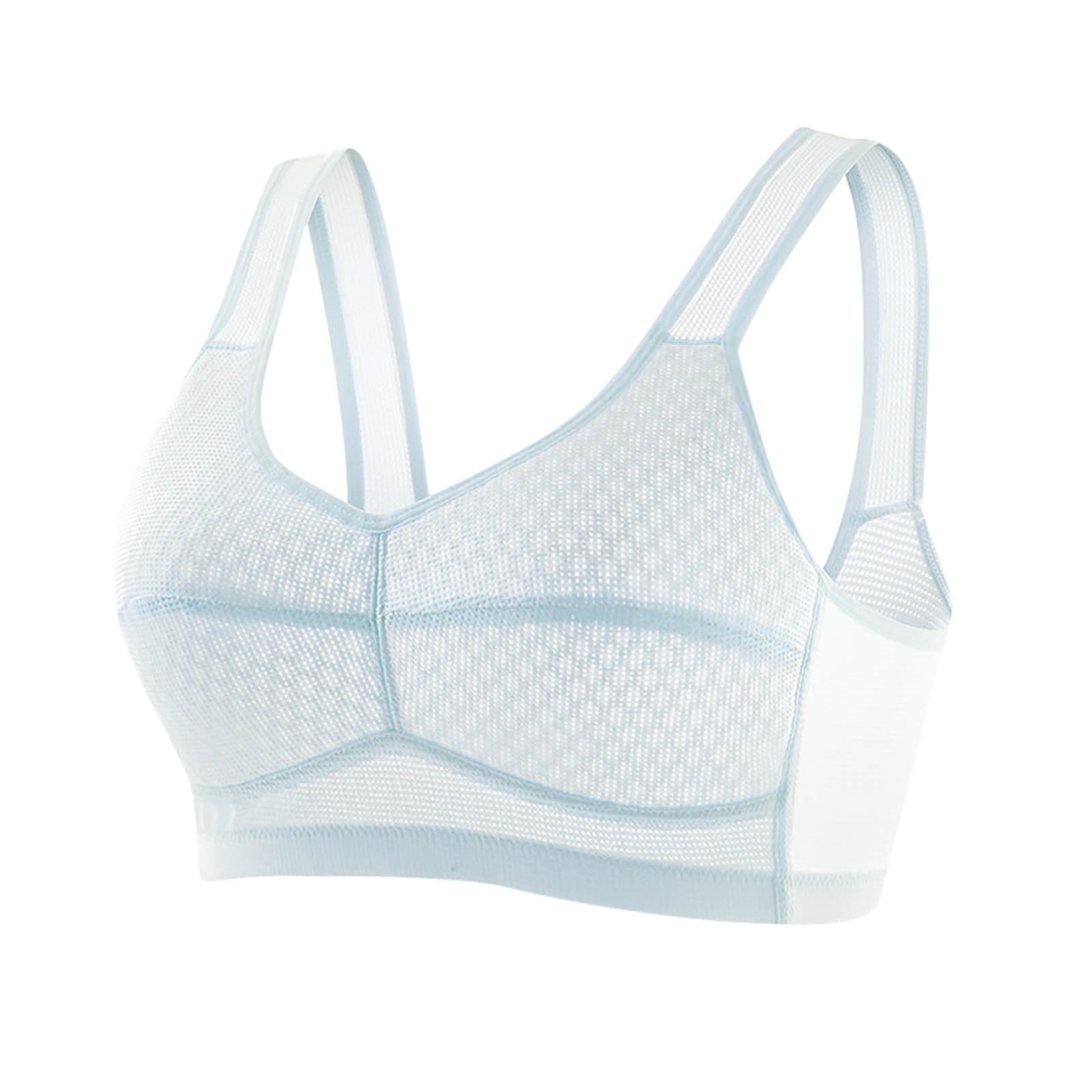 Amvlyk Bras for Women No Wireless Seamless Soft Full Coverage Bra with ...