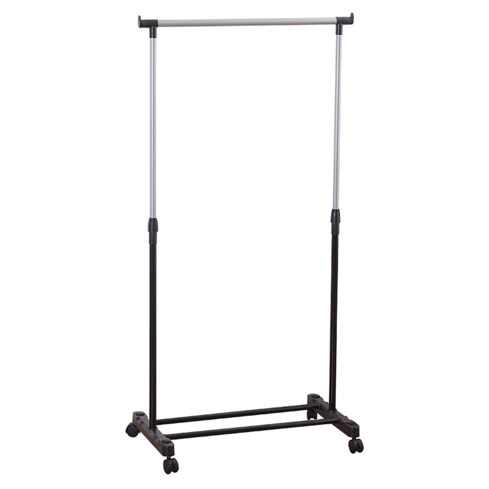Amvlyk Clothes Rack With Wheels Clothes Rack Height Clothes Trolley ...