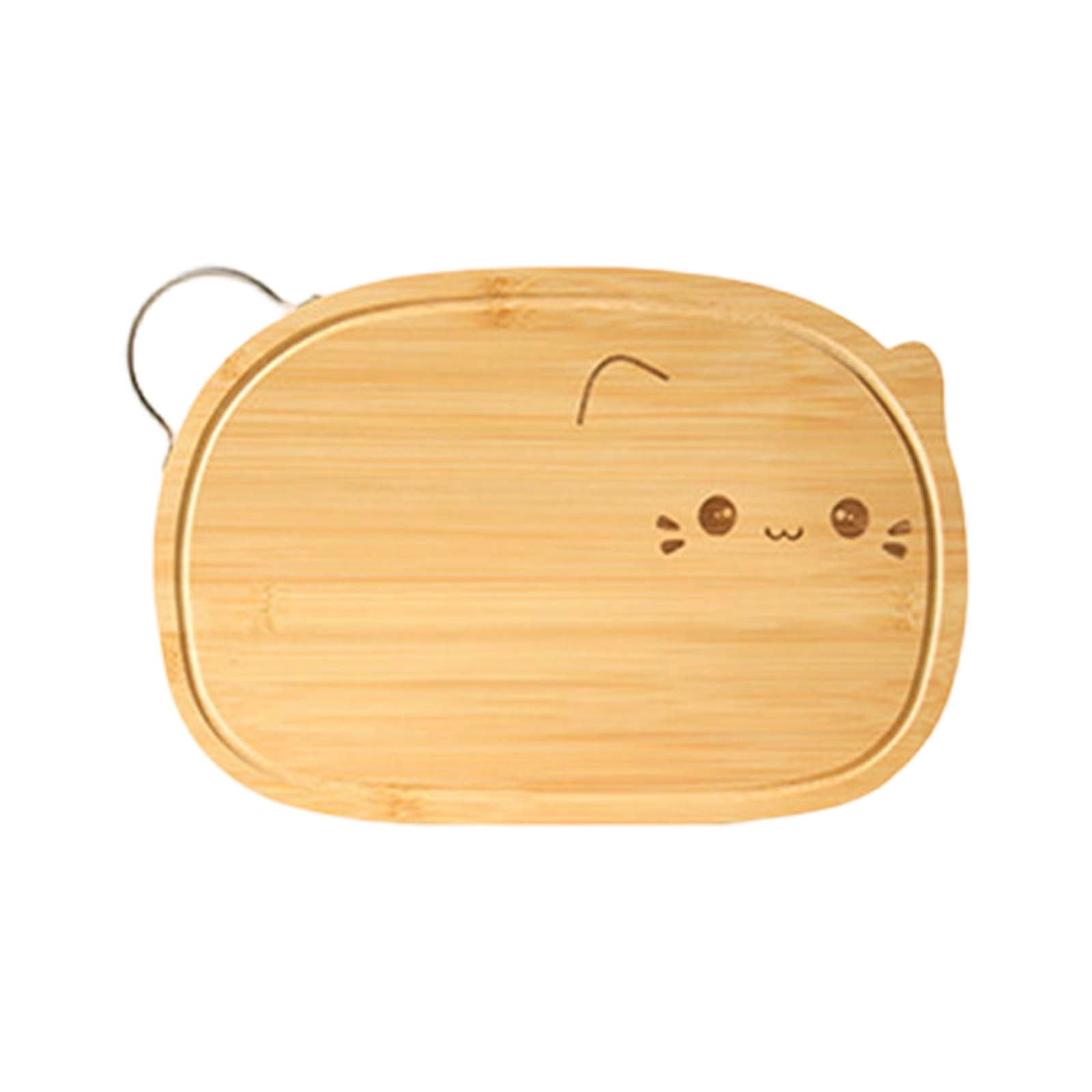 Amvlyk Fruit & Bread Cutting Board - Cute Design for Supplementary Food ...