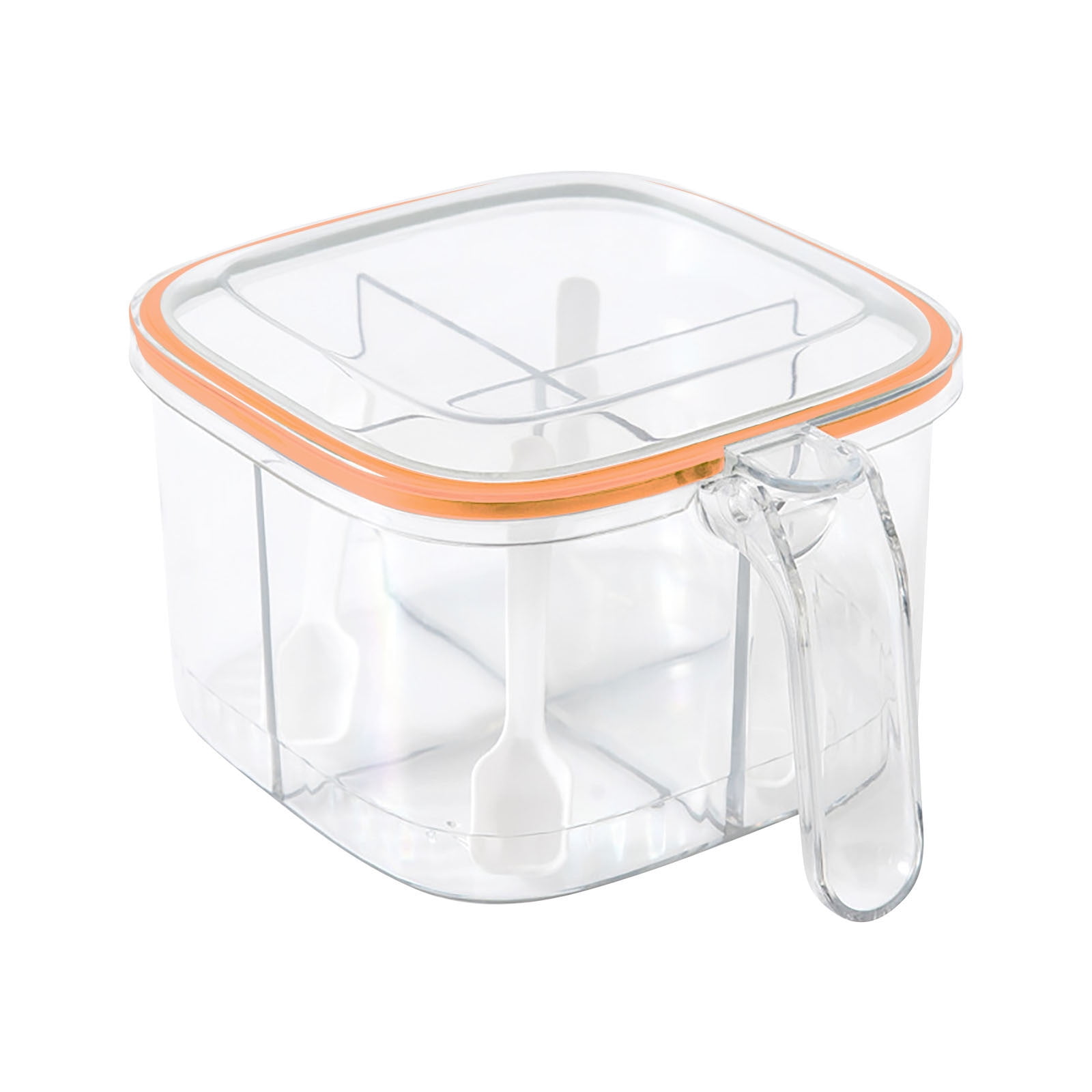 Amvlyk Kitchen Seasoning Box- Four Compartment Integrated Household ...