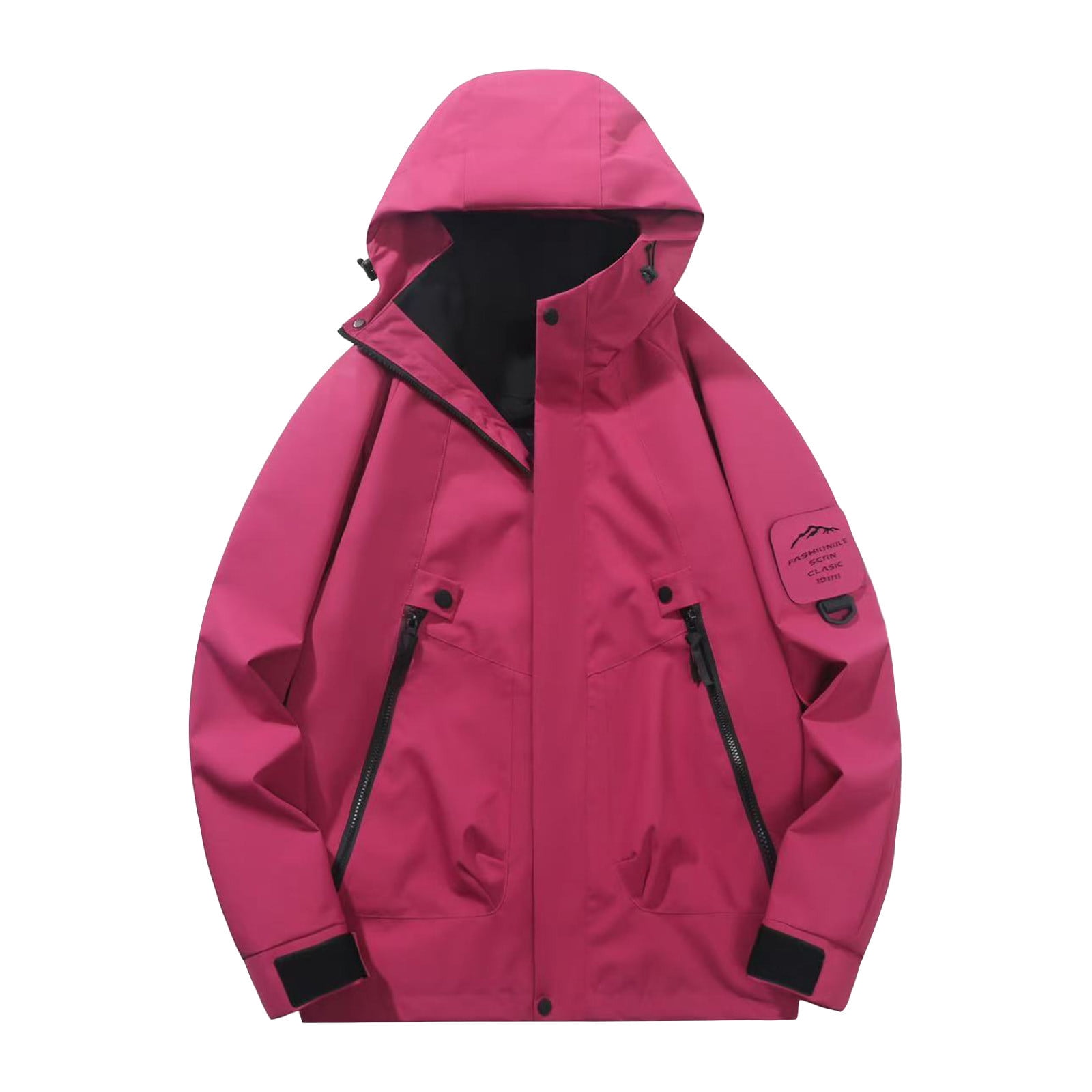 Amvlyk Rain Jackets for Men Waterproof Lightly Pockets Rain Jackets ...