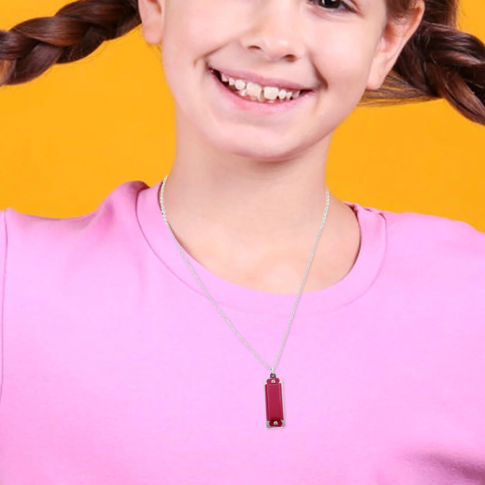 Amvlyk Toys for Ages 5-7 4-hole 8-tone Mini Necklace With Harmonica For ...