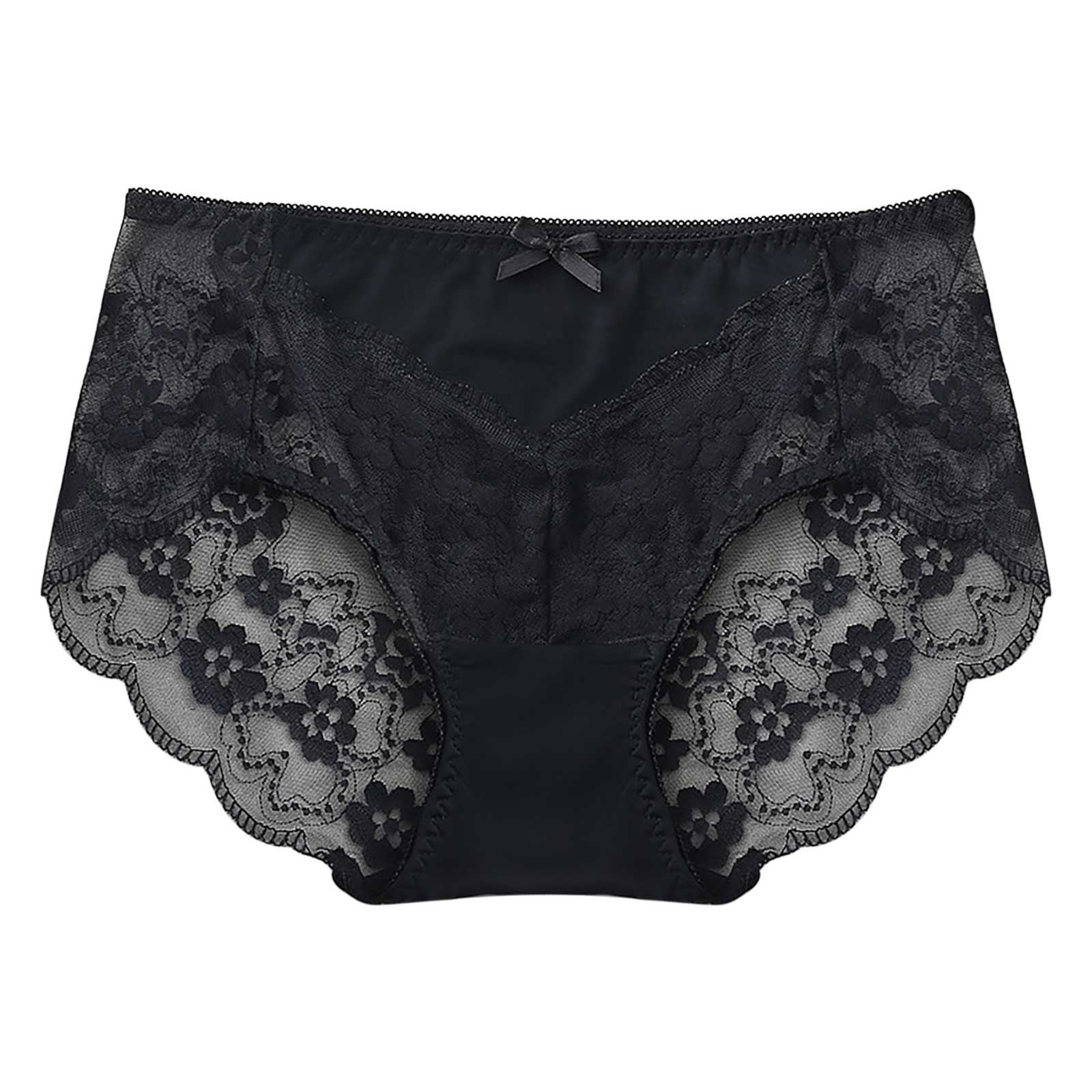 Amvlyk Underwear for Women Mid Waist Summer Seamless Panties ...