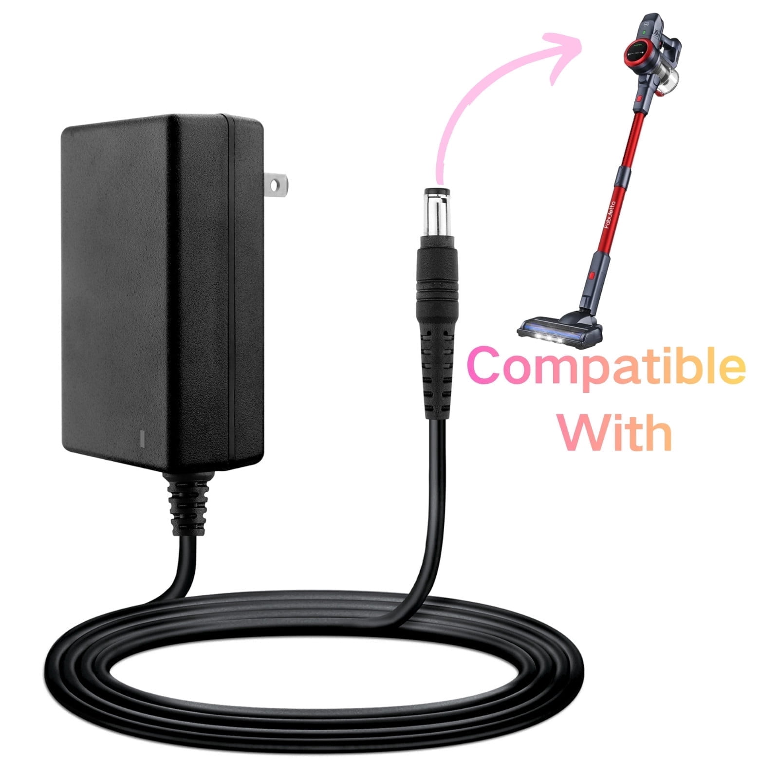 Amxwccy 30V AC/DC Adapter for Fabuletta FSV101 FSV001 Vacuum Cleaner ...
