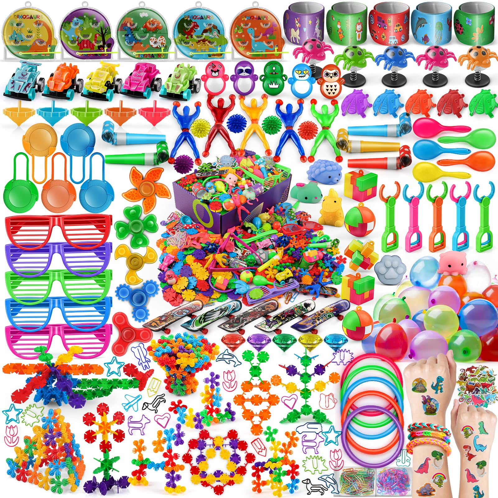 Amy&Benton 1000PCS Kids Birthday Party Favors BSL1 for Goodie Bag ...