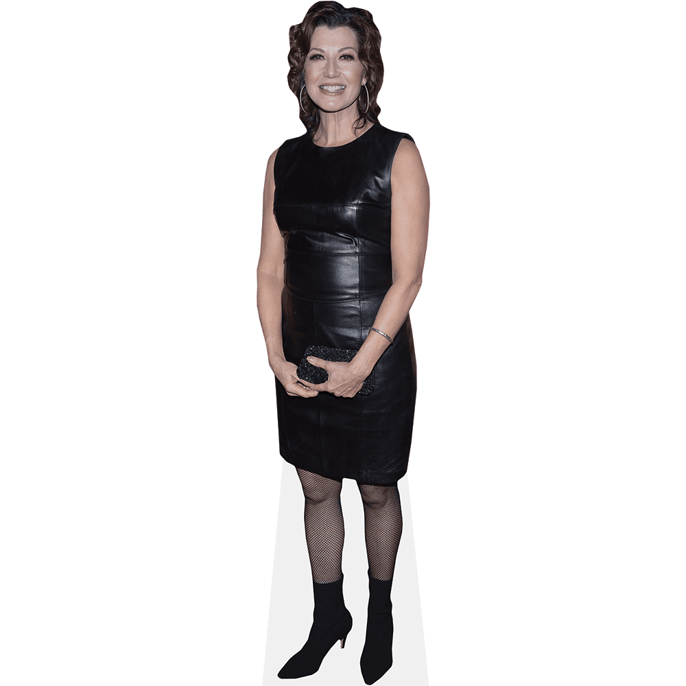 Amy Grant (Black Dress) Lifesize Cardboard Cutout Standee - Walmart.com
