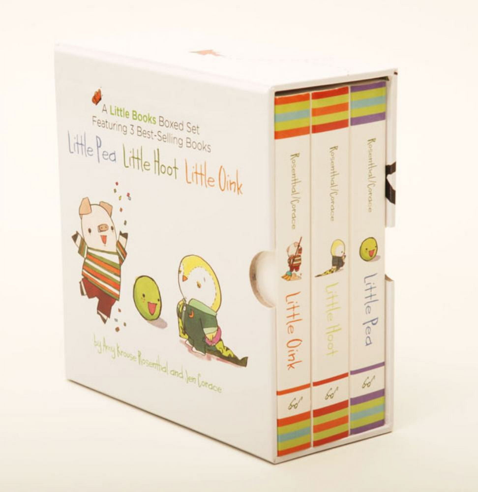 Amy Krouse Rosenthal: Little Books Boxed Set: Little Pea, Little Hoot ...