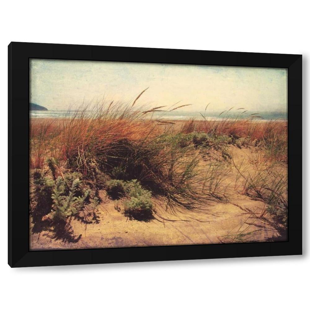 Amy Melious 32x25 Black Modern Wood Framed Wall Art Titled - Sand Dunes ...