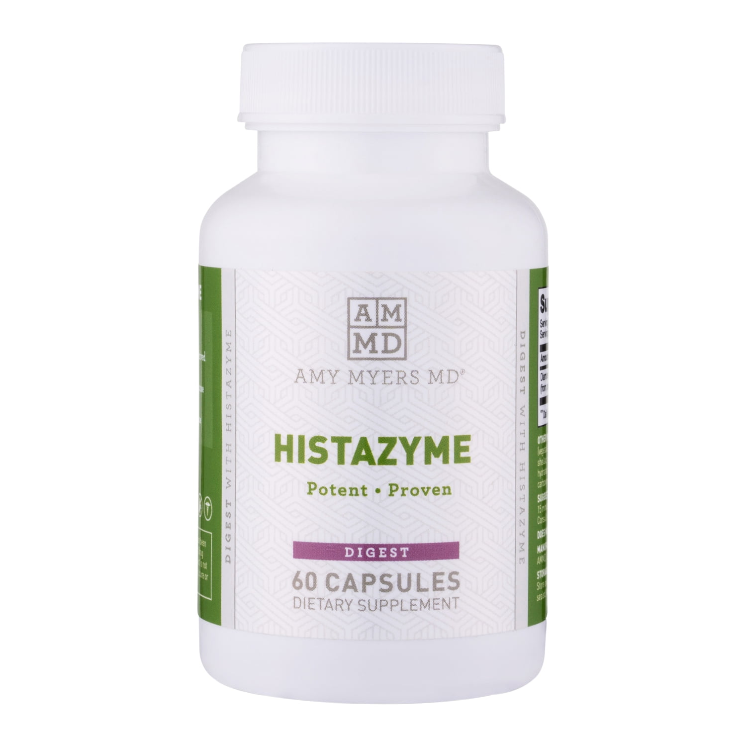 Amy Myers MD Histazyme - Diamine Oxidase Dao Enzyme Supplement ...