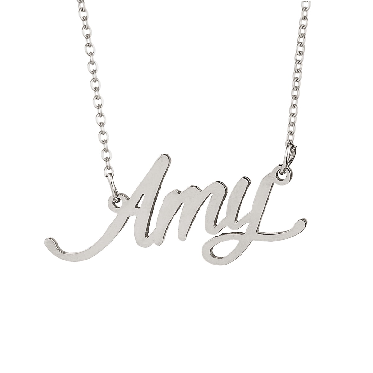 Amy Name Necklace Nameplate Stainless Steel Jewlery Graduation Gifts ...