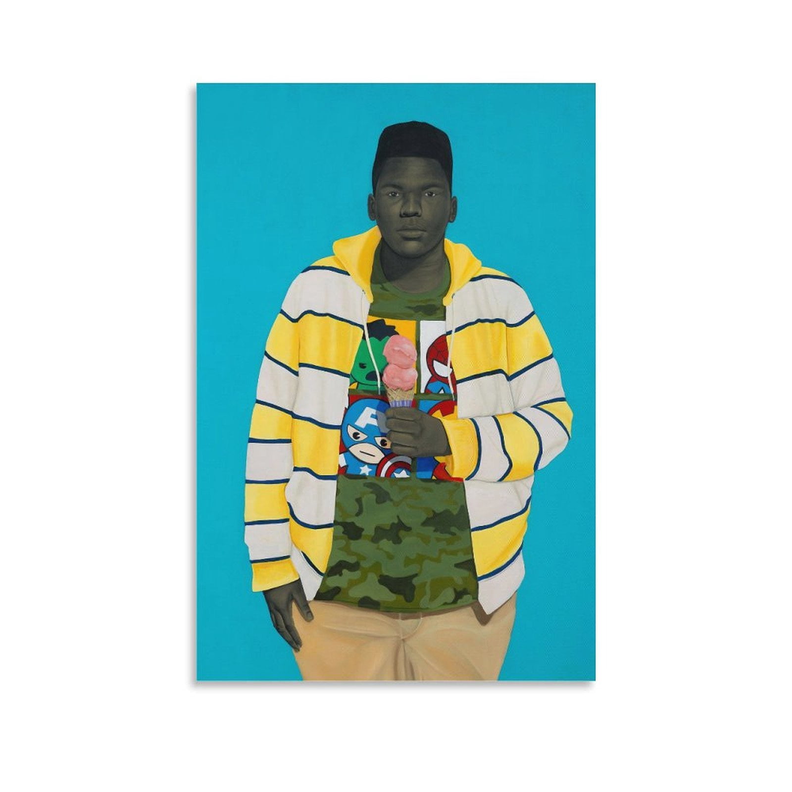 Amy Sherald-Innocent You Innocent Me Posters Wall Art Painting Canvas ...