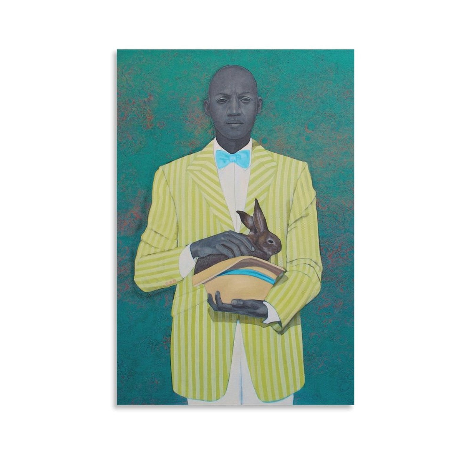 Amy Sherald-The Rabbit in The Hat (2009) Poster Cool Artworks Painting ...