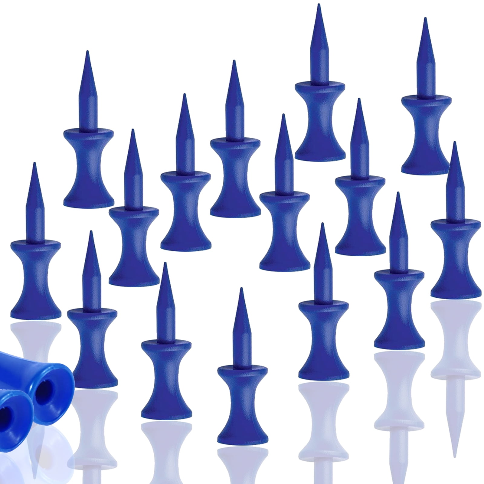 Amy Sport Golf Tees Step Down Plastic Unbreakable 50 Pack Reusable Bulk ...