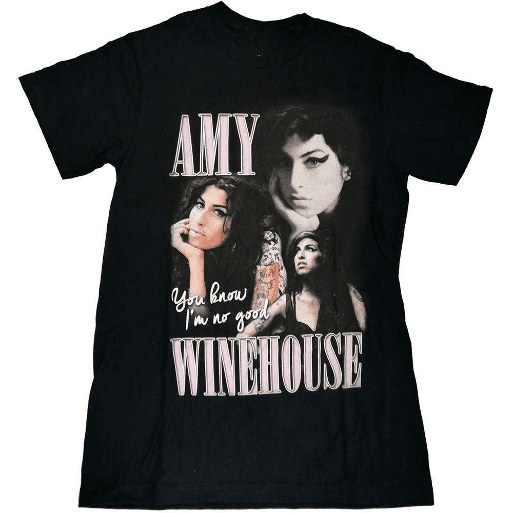 Amy Winehouse I'm No Good Homage Short Sleeve T-Shirt Men All Size S to ...