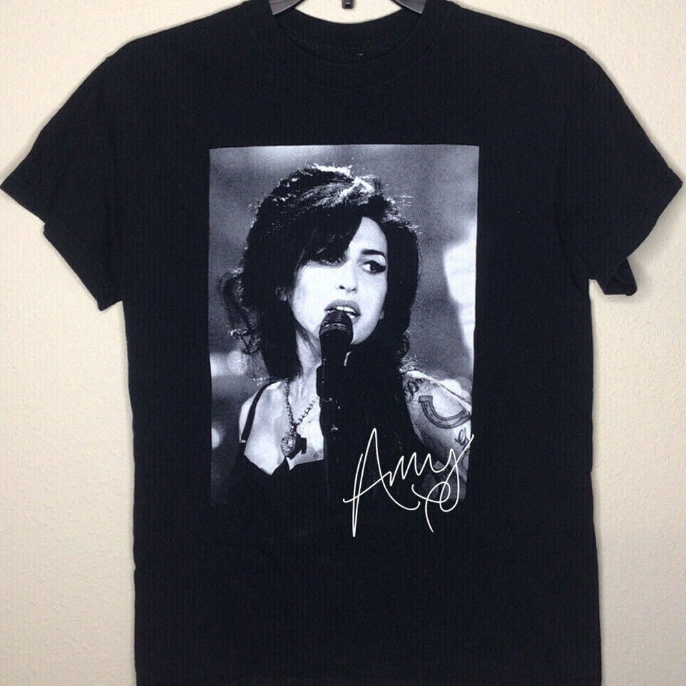Amy Winehouse Signature Shirt New Popular Men All Size T-Shirt ...