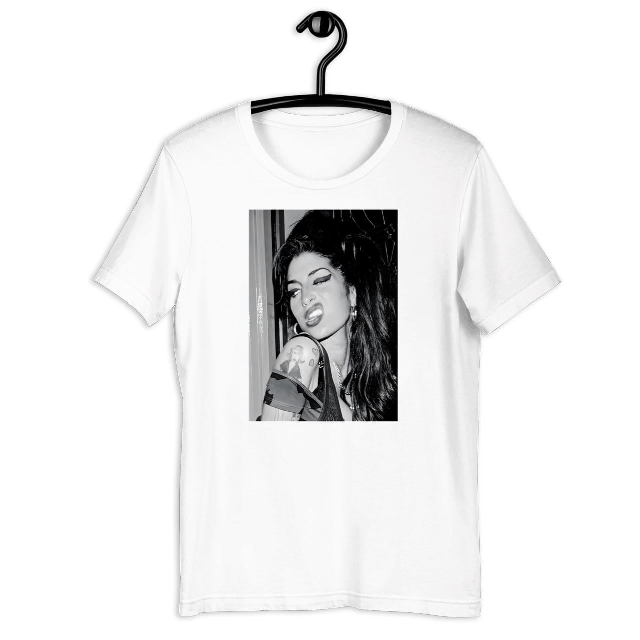 Amy Winehouse photo t-shirtAmy Winehouse merch tshirt Amy Winehouse ...