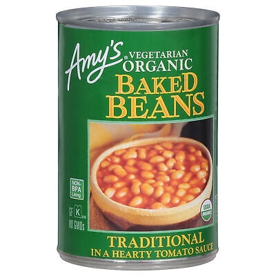 Amy's Organic Vegetarian Baked Beans 15 oz (Pack of 12) - Walmart.com