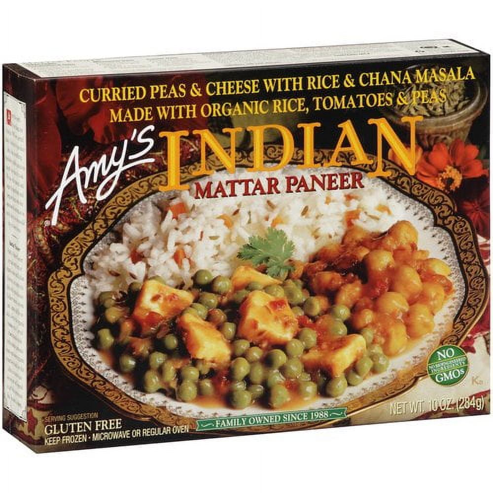 Amys Kitchen Amy's Mattar Paneer - Walmart.com