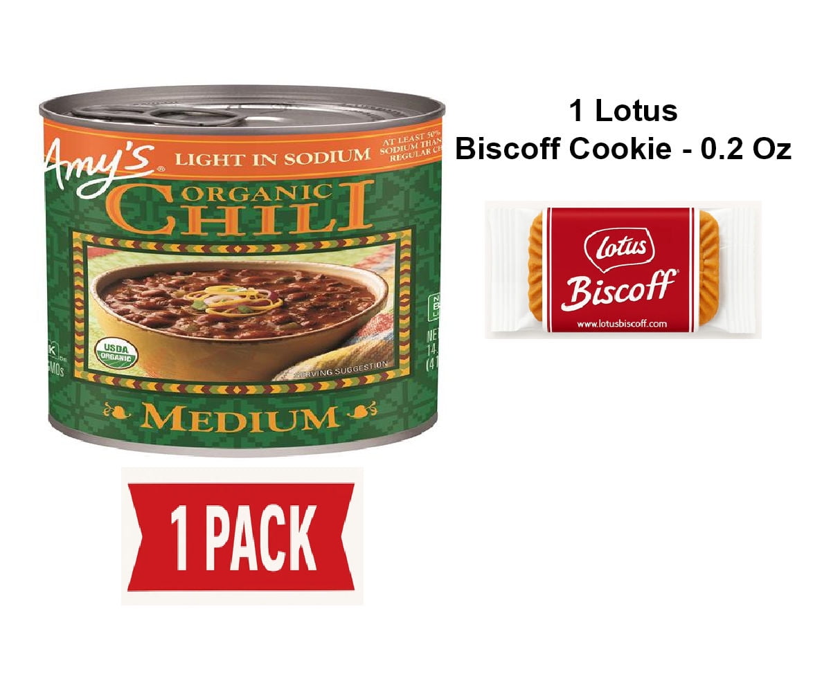Amys Organic Chili, Vegan Medium Chili, Light In Sodium, Gluten Free ...