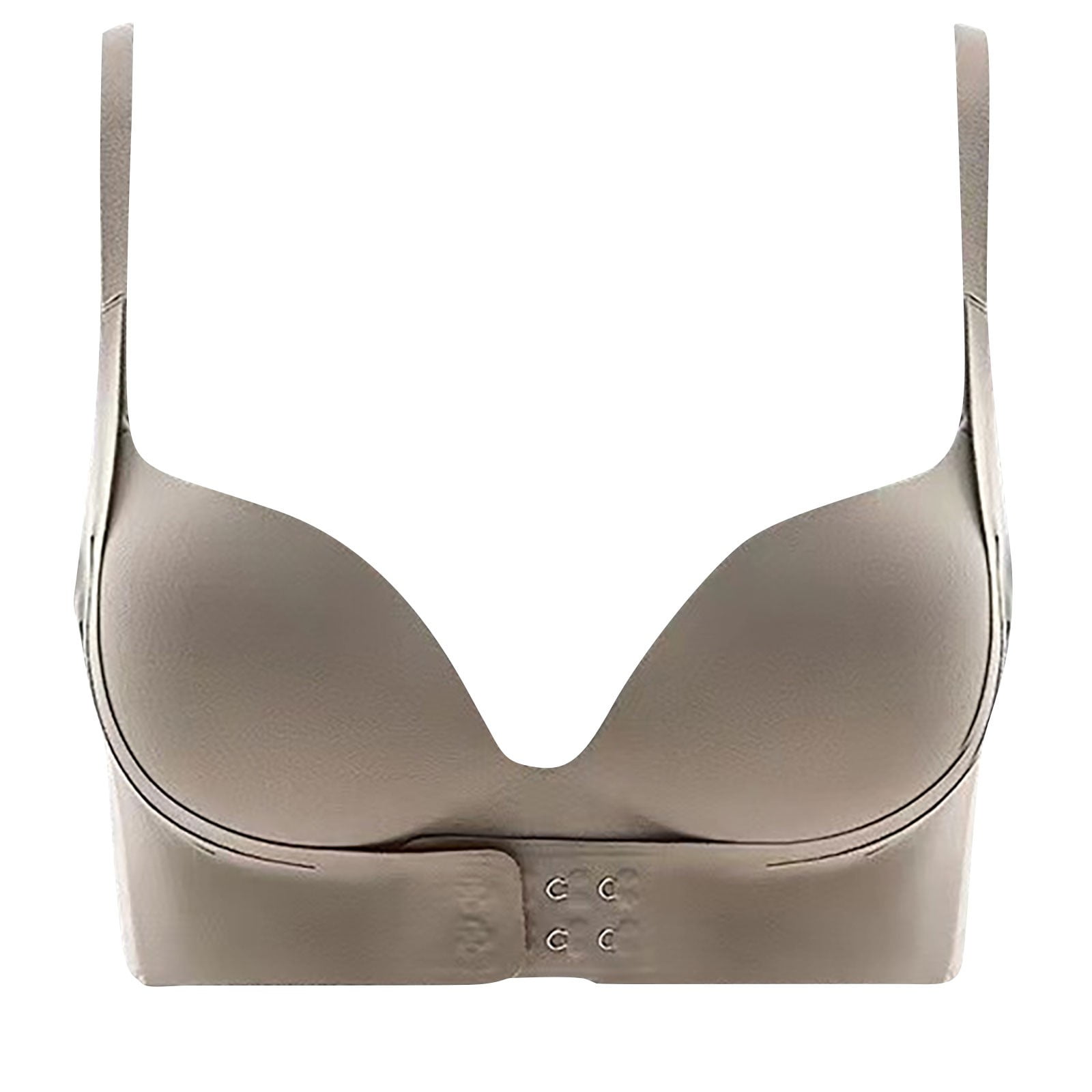 Amzcrzy Women's Plus Size Bra Full Coverage Front Closure Posture Back ...