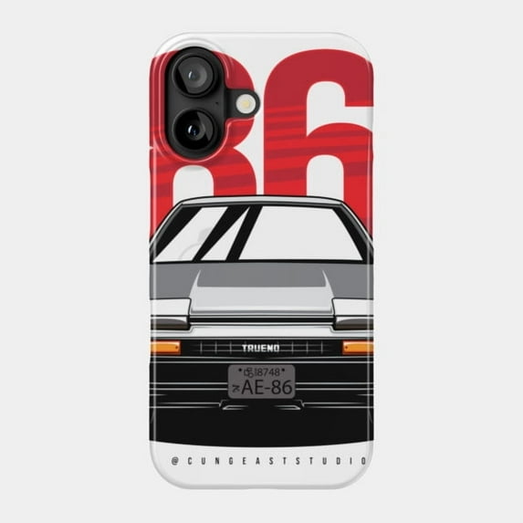 An AE86 with a JDM and Initial D Anime and Manga Sports Car Case for ...