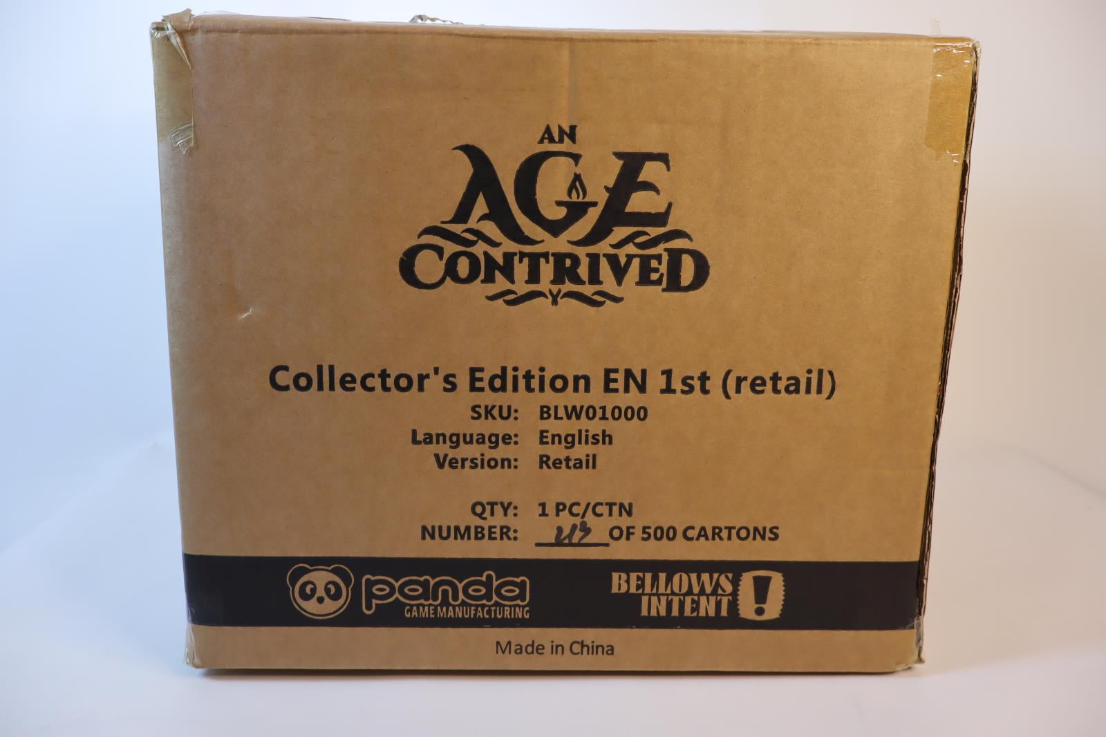 An Age Contrived Kickstarter Collector's Edition - Walmart.com