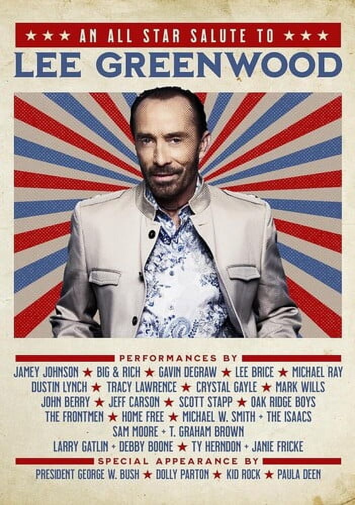 An All Star Salute To Lee Greenwood (DVD), Lee Greenwood Music, Music ...