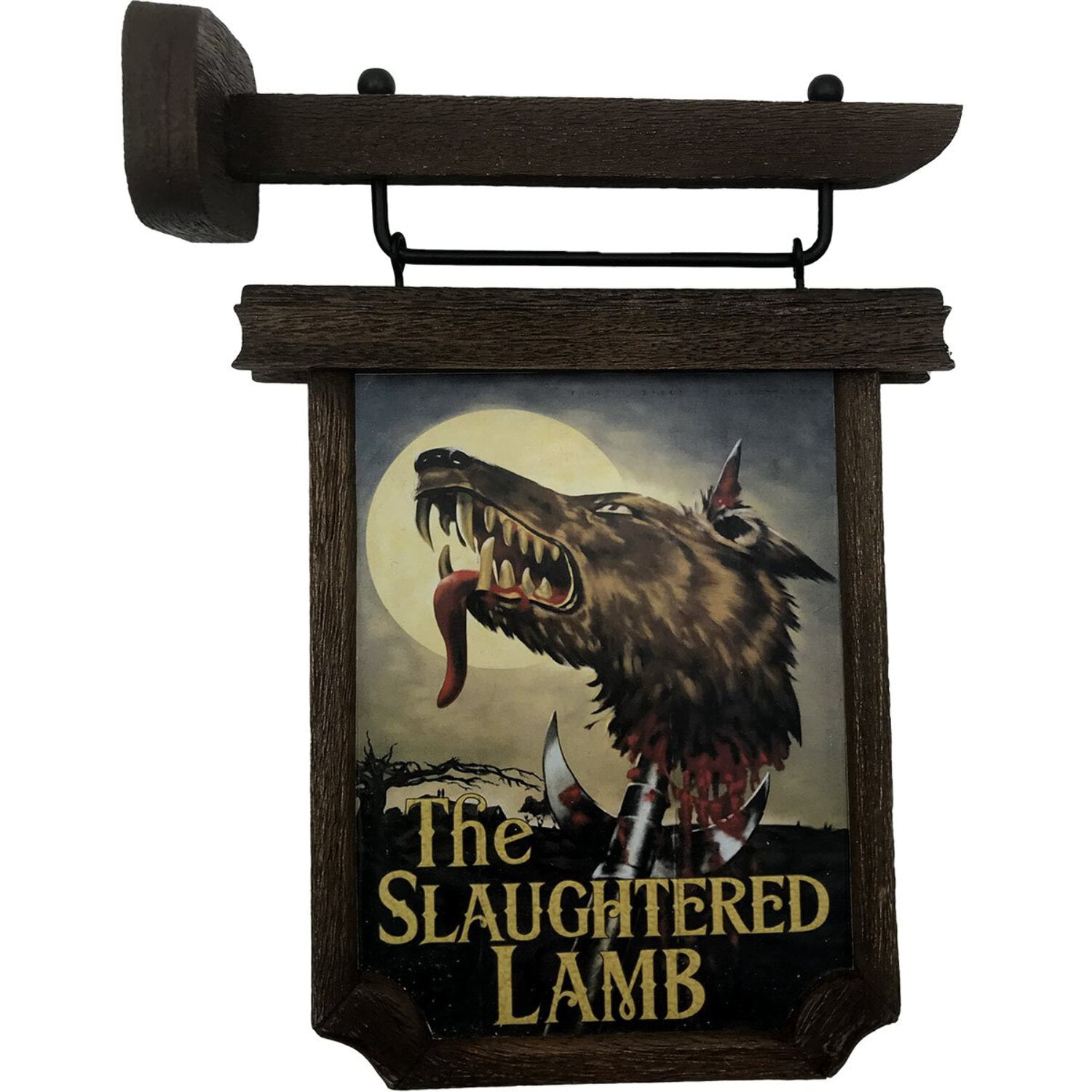 An American Werewolf in London Slaughtered Lamb Pub Sign - Scaled Prop Replica - Walmart.com