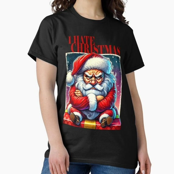 An Angry Grumpy St. Nick A Fantasy Fun A Funny Christmas Holiday M9630 ...