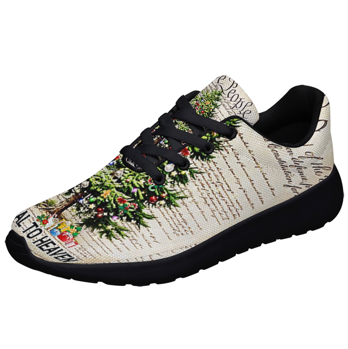 An Appeal To Heaven ChriStas Pine Tree Shoes Sneakers Black Size 10 ...
