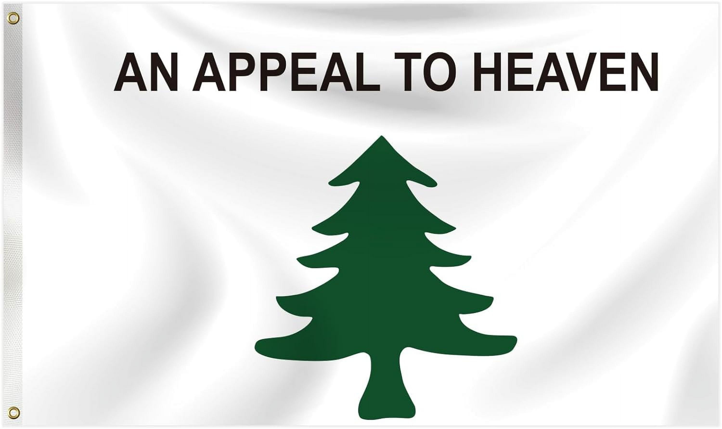 An Appeal To Heaven Flag Double Side Pine Tree Flags for Home Room ...