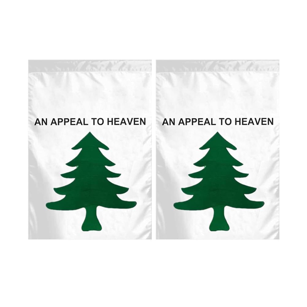 An Appeal to Heaven Flag, Double Sided 3 Ply Polyester Pine Tree ...