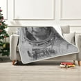 An Astronaut Cat Blanket Bed Throws Soft Cozy Blankets Throw Blanket ...