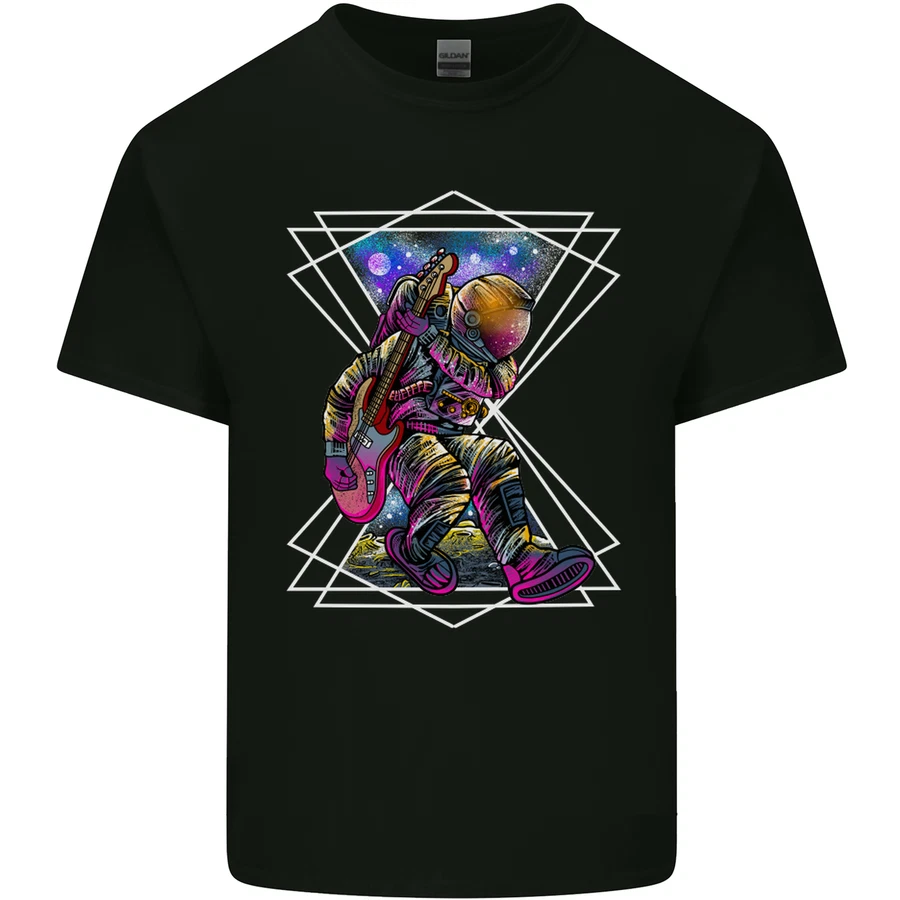 An Astronaut Playing A Guitar Guitarist Space Rock Graphic Shirt,for ...